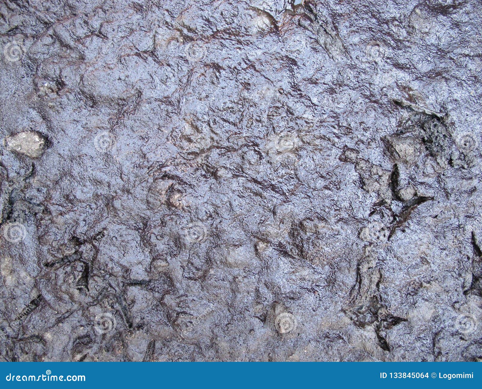 Background of Wet Soil, Texture of Muddy Soil Stock Photo - Image of ...