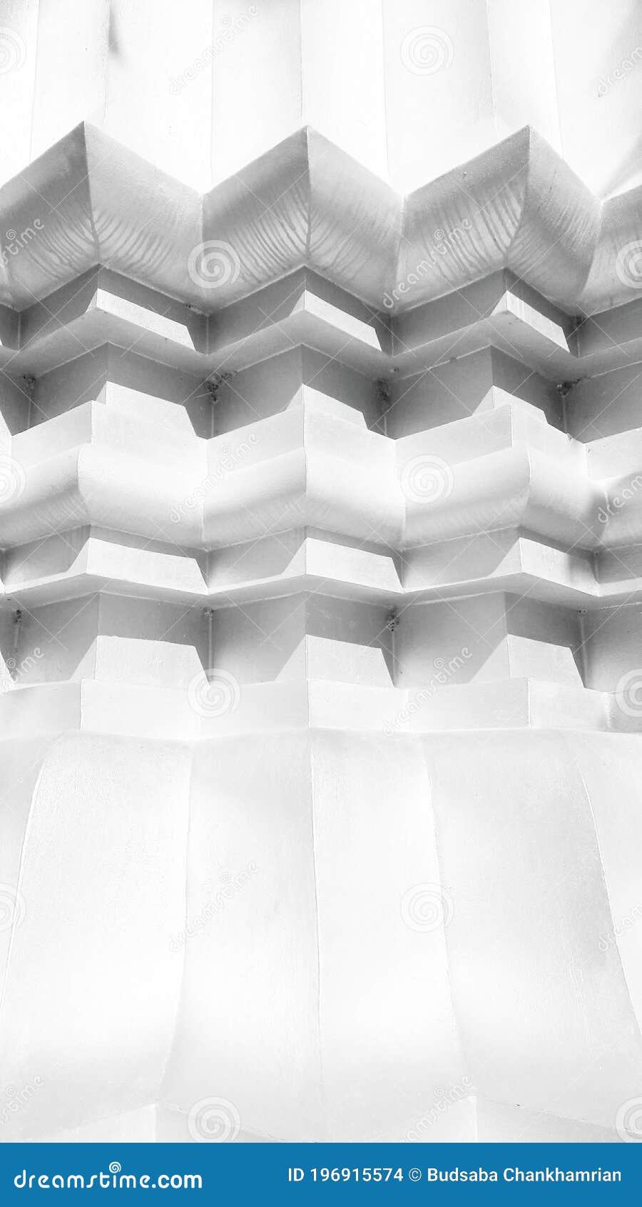 Wall of Many White Bars Background Stock Photo - Image of black, metal ...