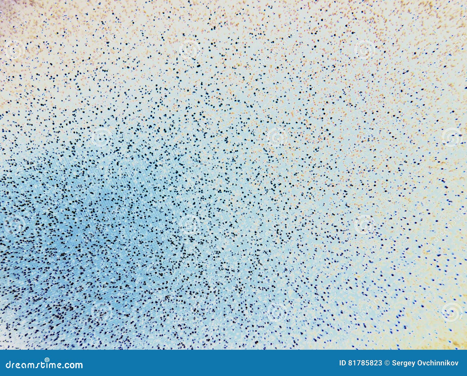 Background with White and Blue Luminous Point Stock Image - Image of ...