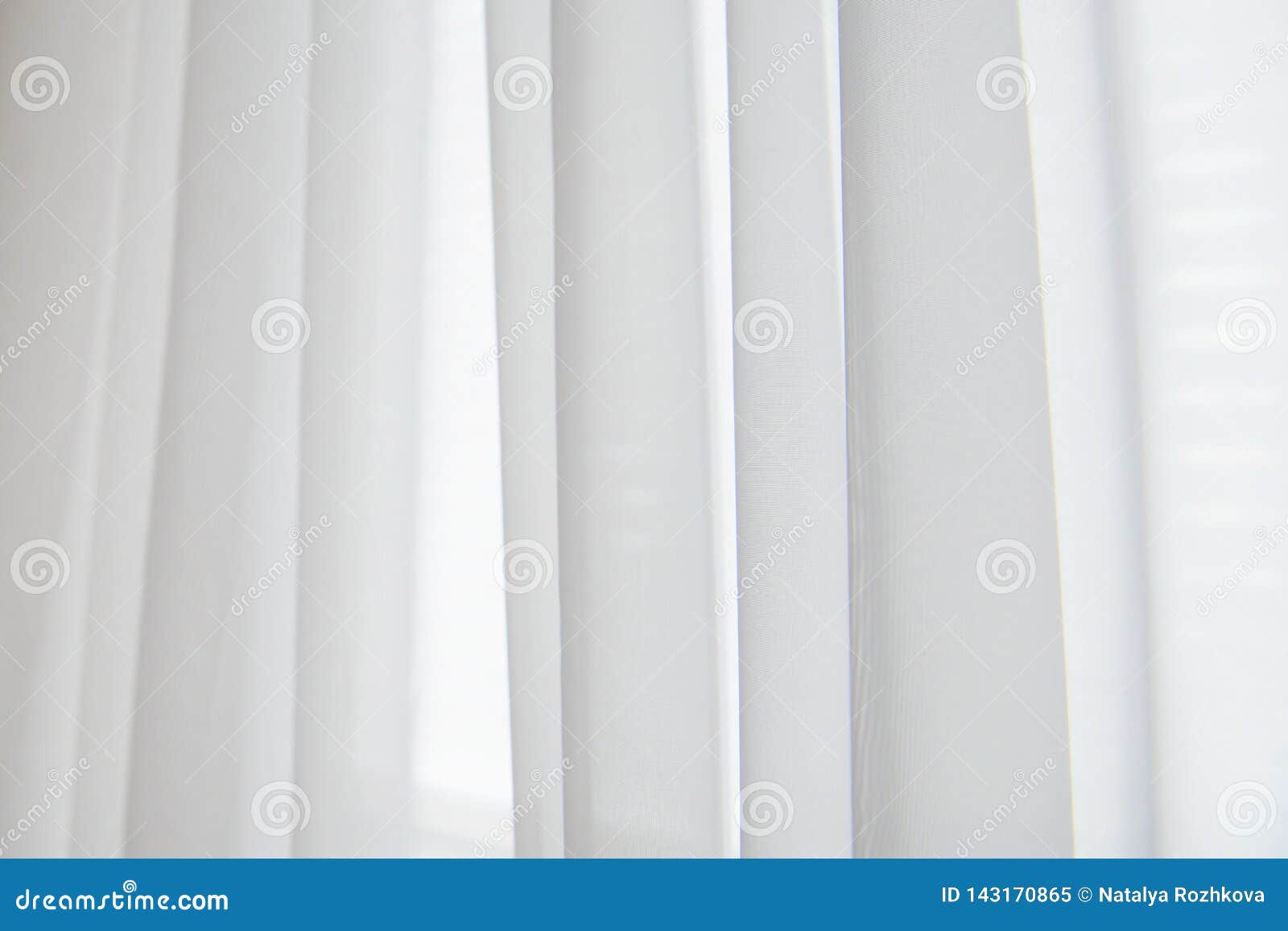 Background of the White Cloth Curtains on the Window Stock Image ...