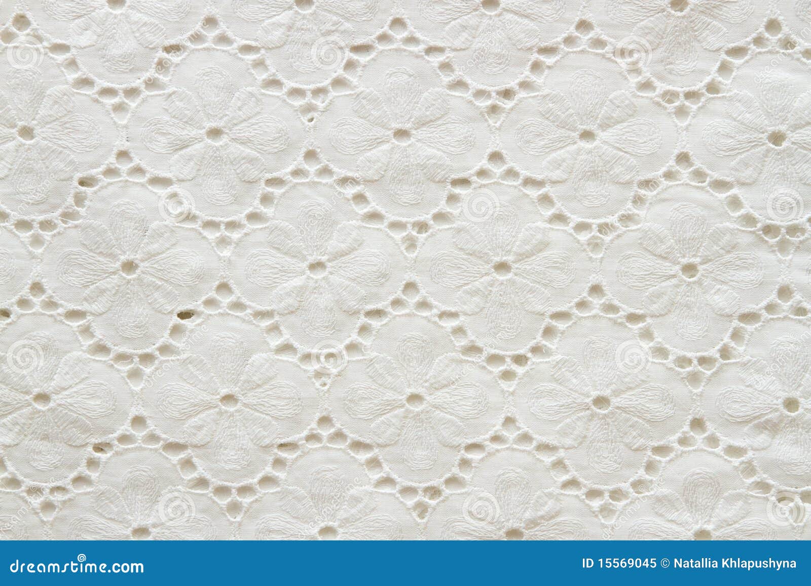 Background of White Embroidered Fabrics Stock Image - Image of crafts ...