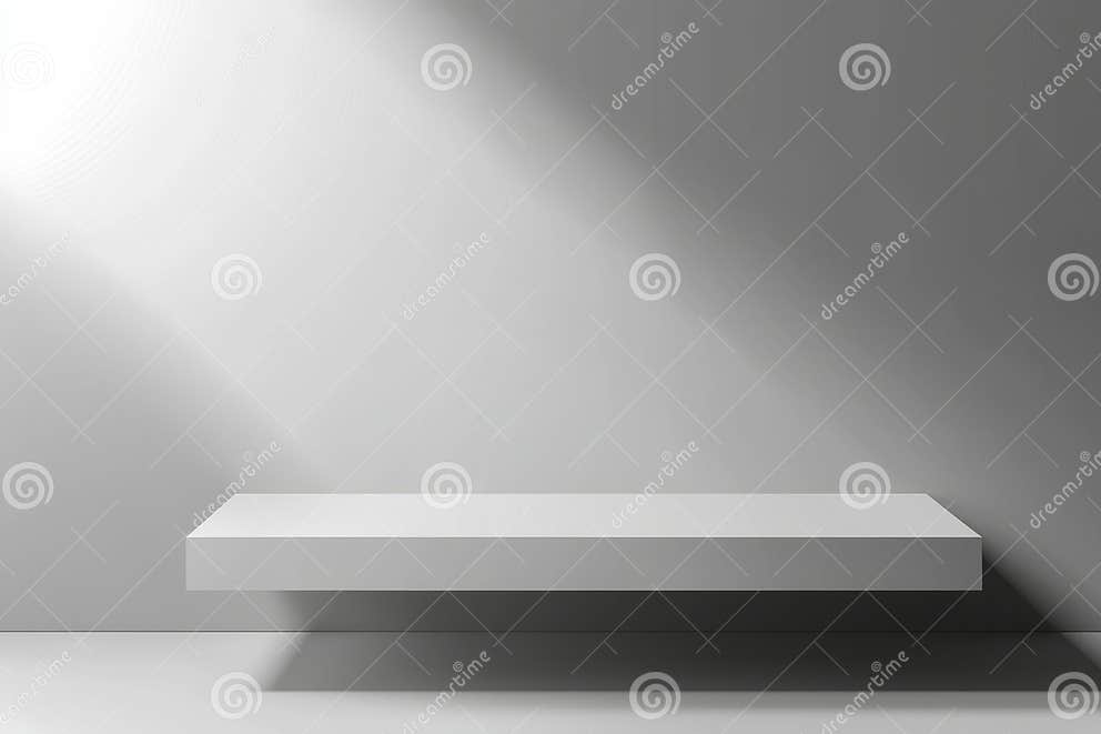 Background with a White Gradient, Product Display on a White Backdrop ...