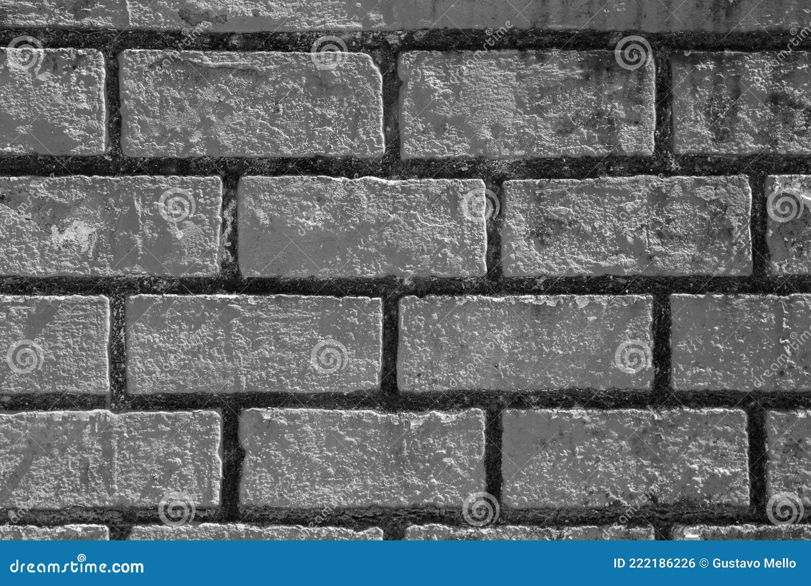 Background with White Rectangular Brick Texture Stock Photo - Image of ...