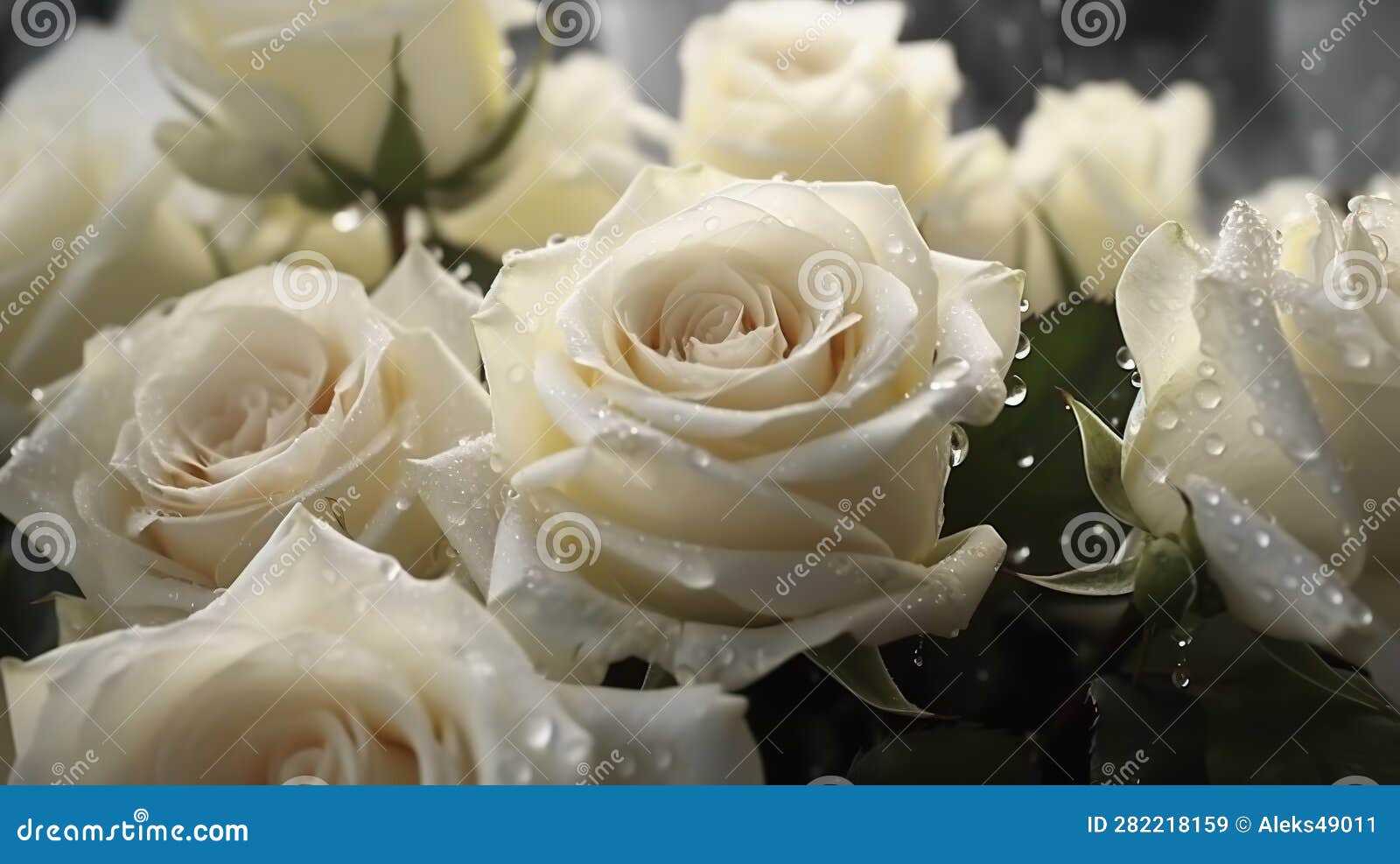 Background of White Roses.White Flowers .Beautiful Decorative ...