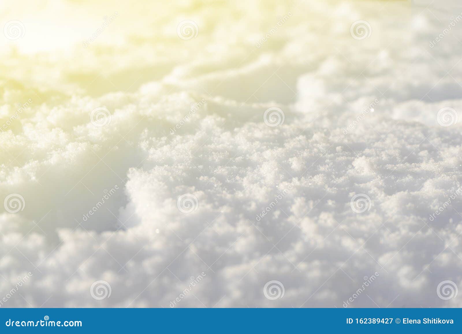 Background from White Soft Snow with Sunlight. Copy Space Stock Image ...