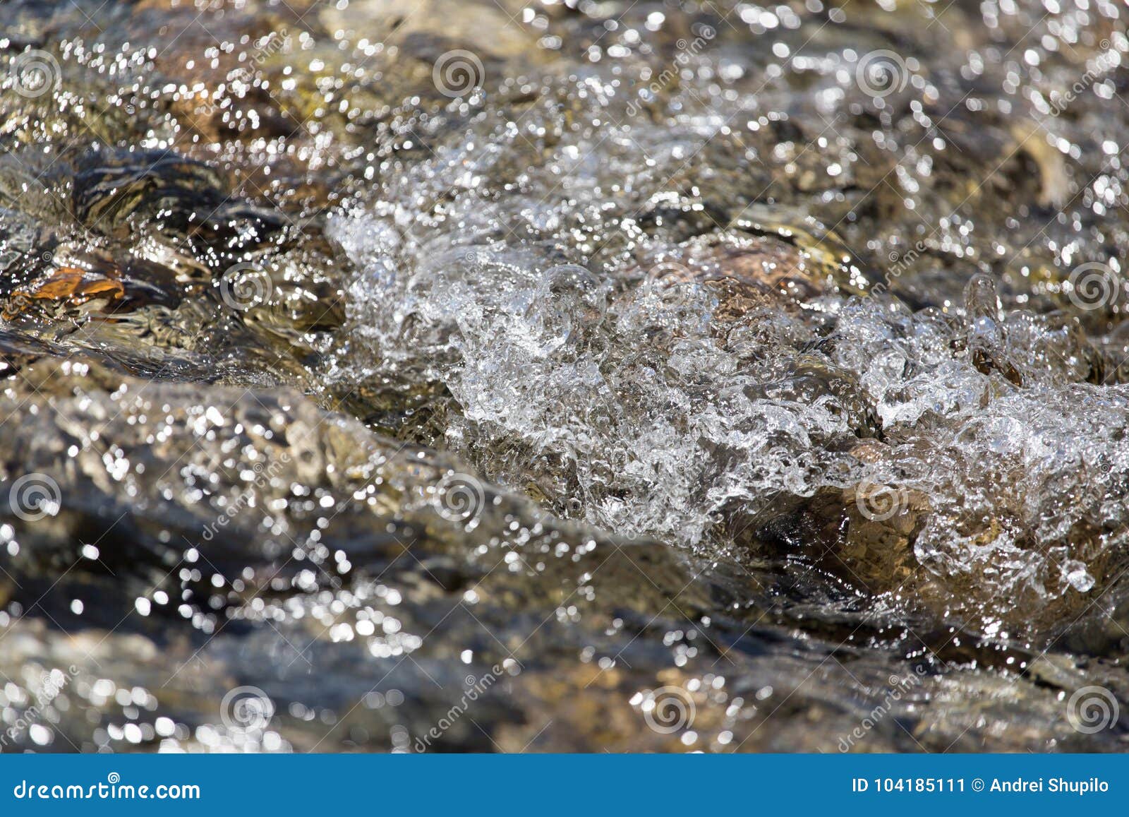 Background of Whitewater on the River Stock Image - Image of ...