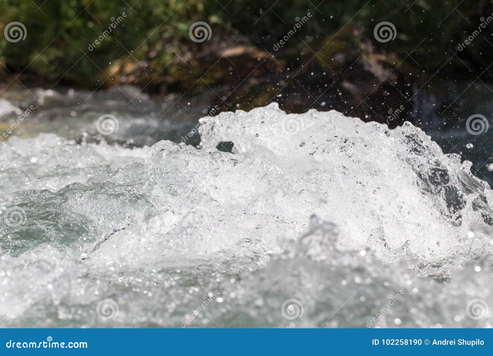 Background of Whitewater on the River Stock Photo - Image of rapids ...