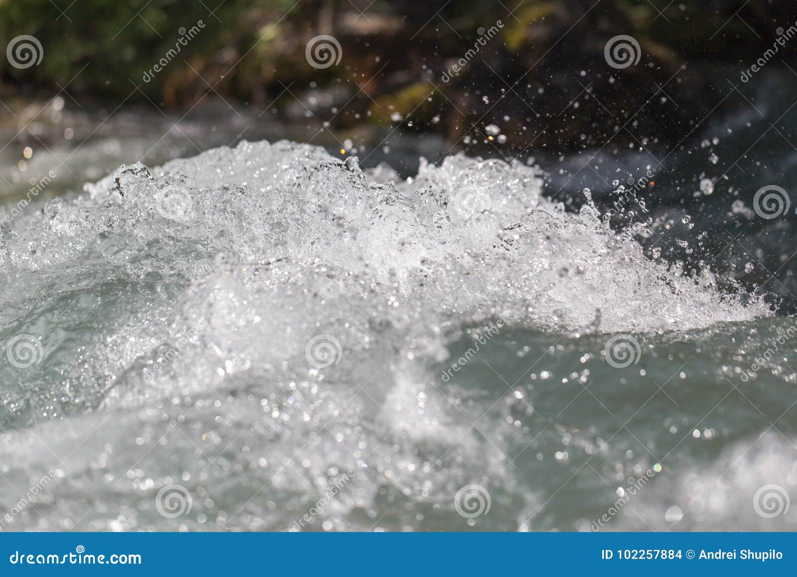 Background of Whitewater on the River Stock Photo - Image of flood ...