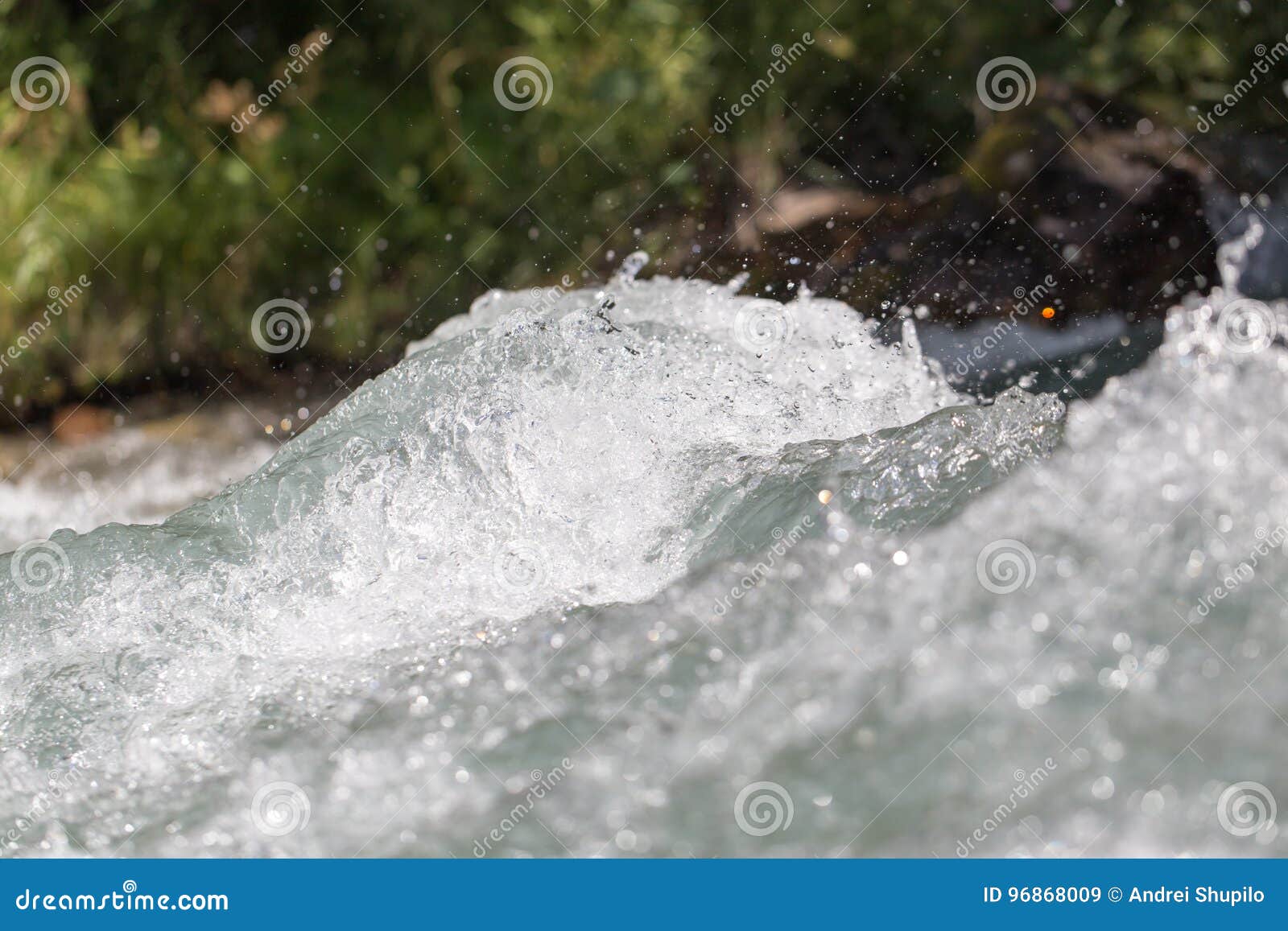 Background of Whitewater on the River Stock Image - Image of crash ...