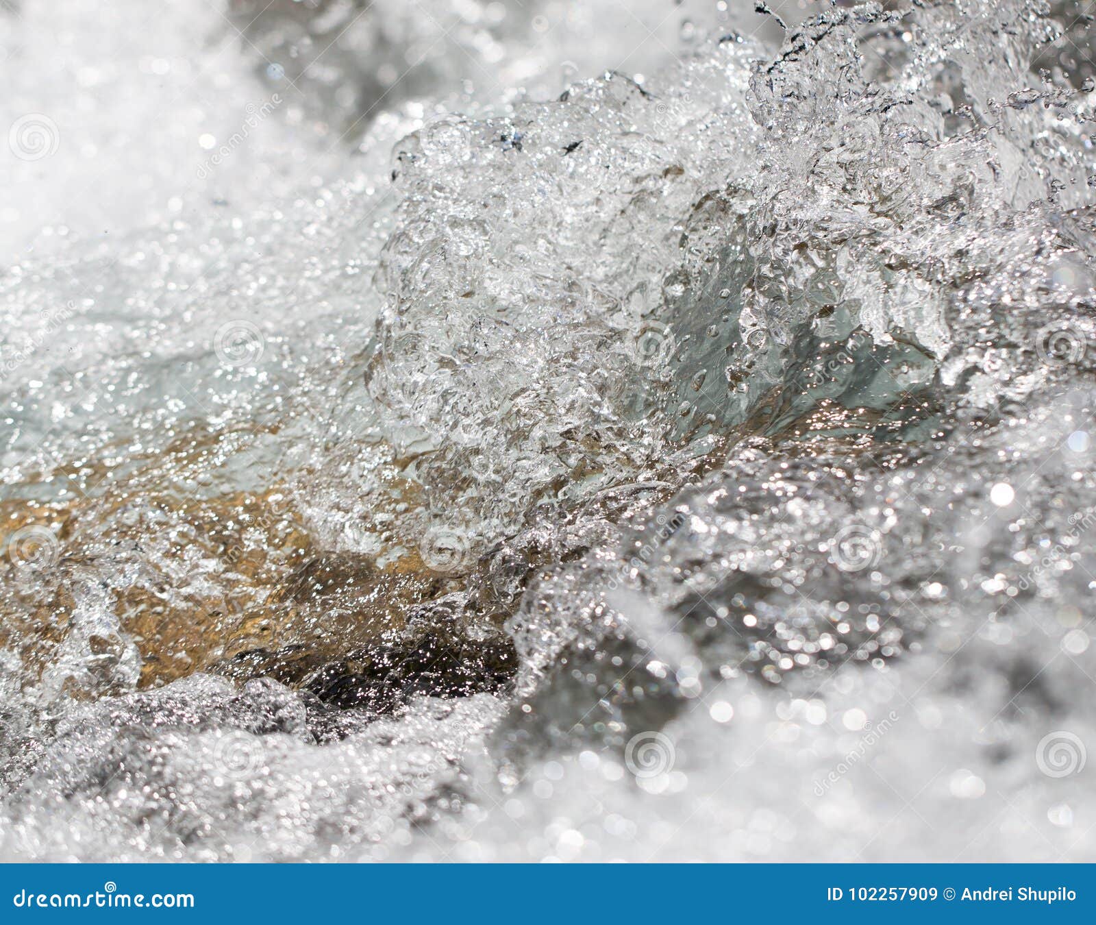 Background of Whitewater on the River Stock Image - Image of brook ...