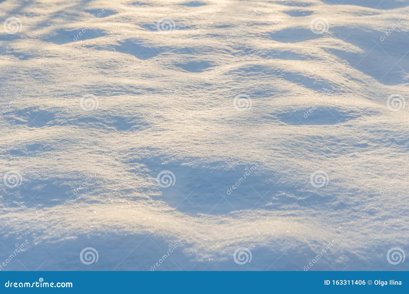 Background Winter White Snow Shines in the Sun Stock Photo - Image of ...