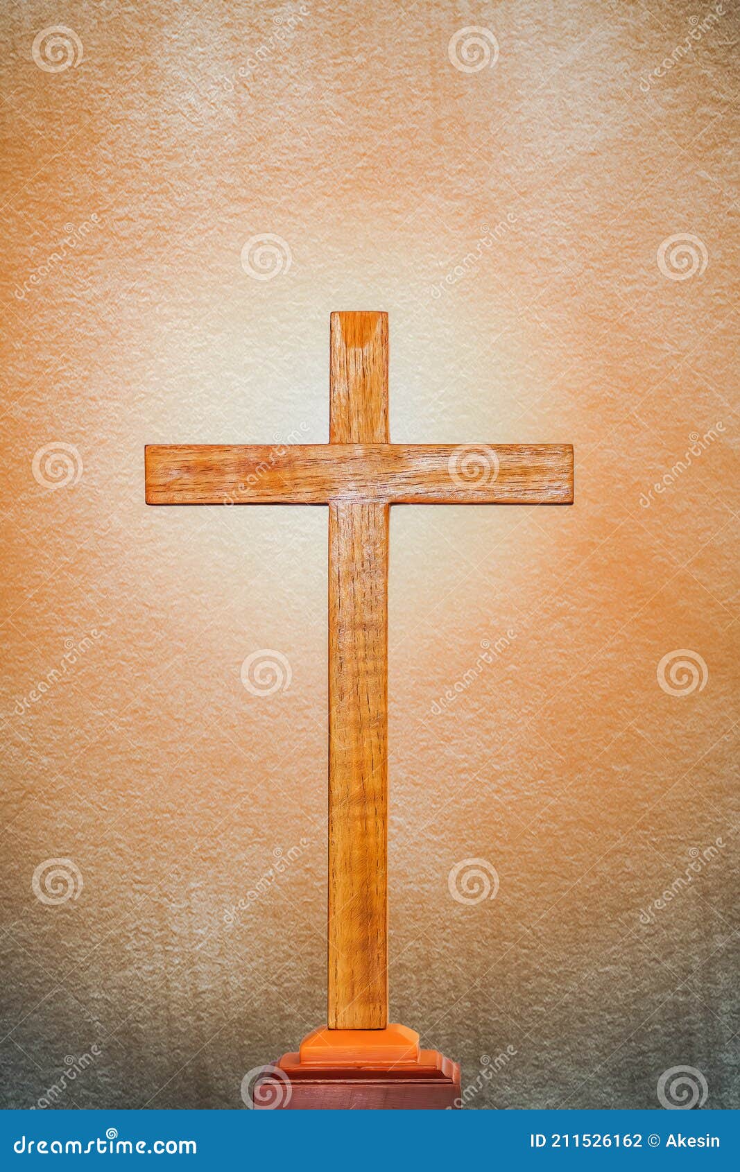 Background of Wooden Cross on Bright Light Flare Background Stock Photo ...