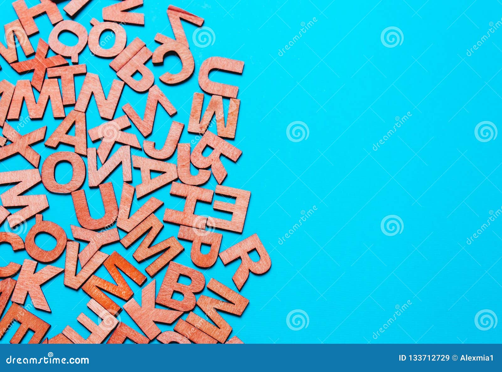 Background from Wooden Letters. Concept of Education Stock Image ...