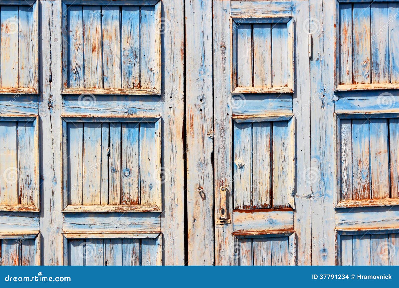 Background of a Wooden Old Door Stock Photo - Image of nail, doorway ...