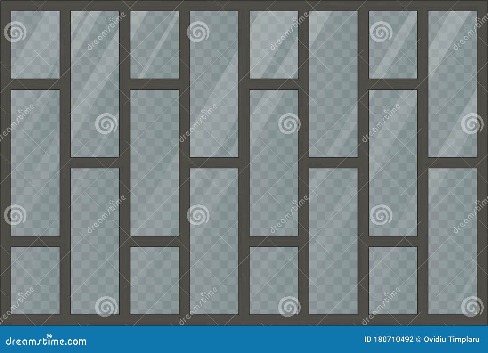 Background of Wooden Windows Vector Stock Vector - Illustration of ...