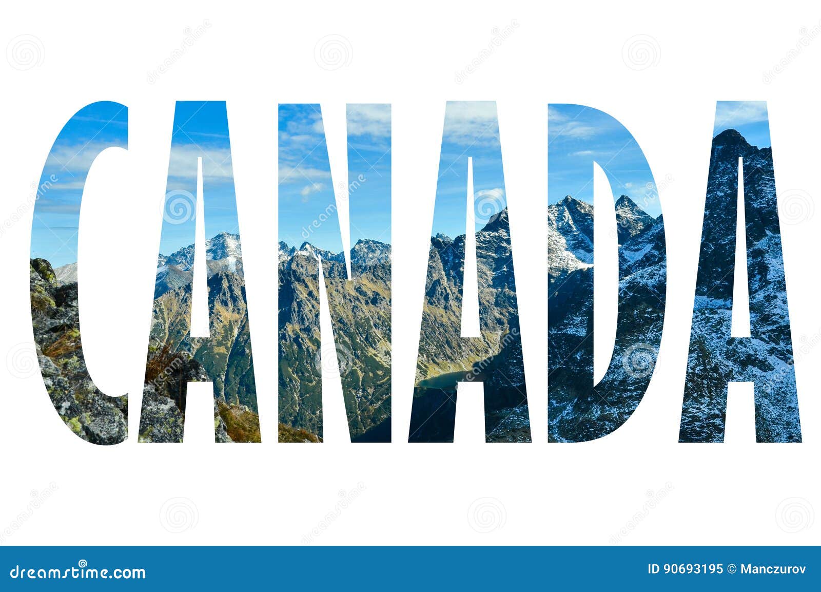 Background with Word Canada. Letters Were Made from Backgrounds Stock ...