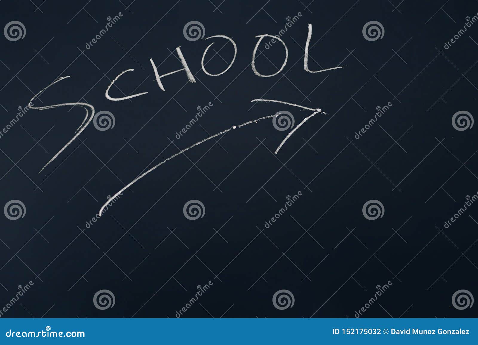 Background with the Word School. Stock Illustration - Illustration of ...