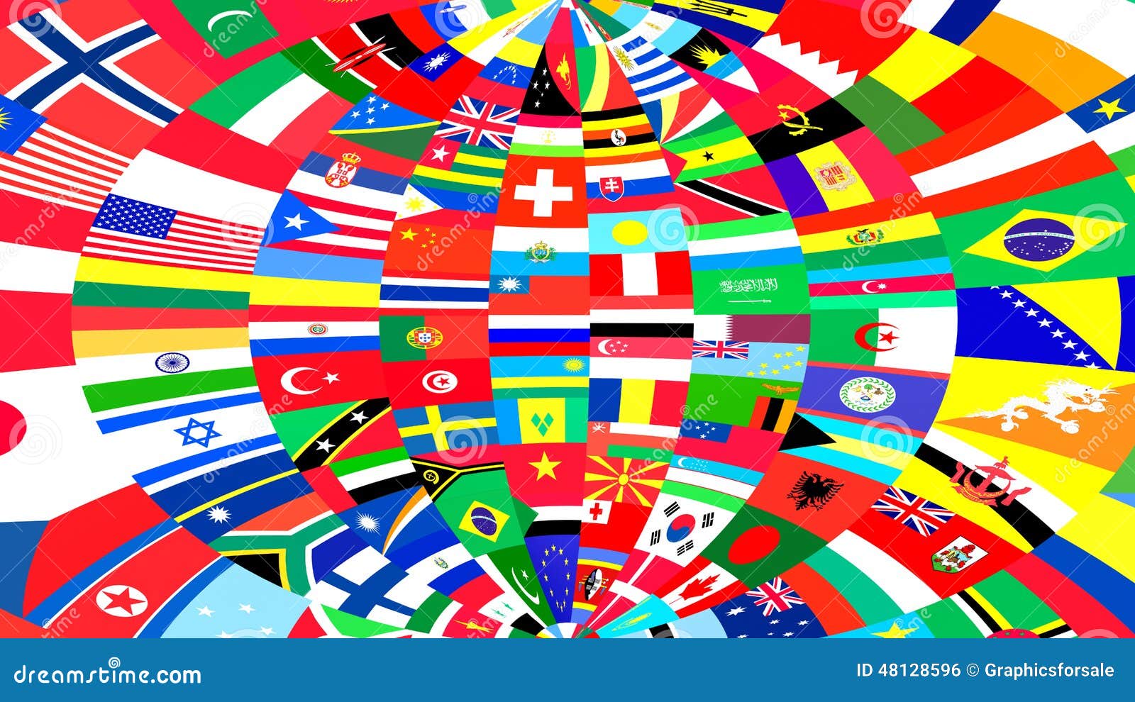 Background Of World Flags Royalty-Free Stock Image | CartoonDealer.com ...