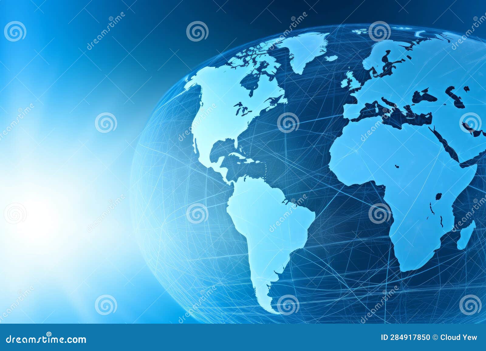 Background of World Map Global Stock Illustration - Illustration of ...
