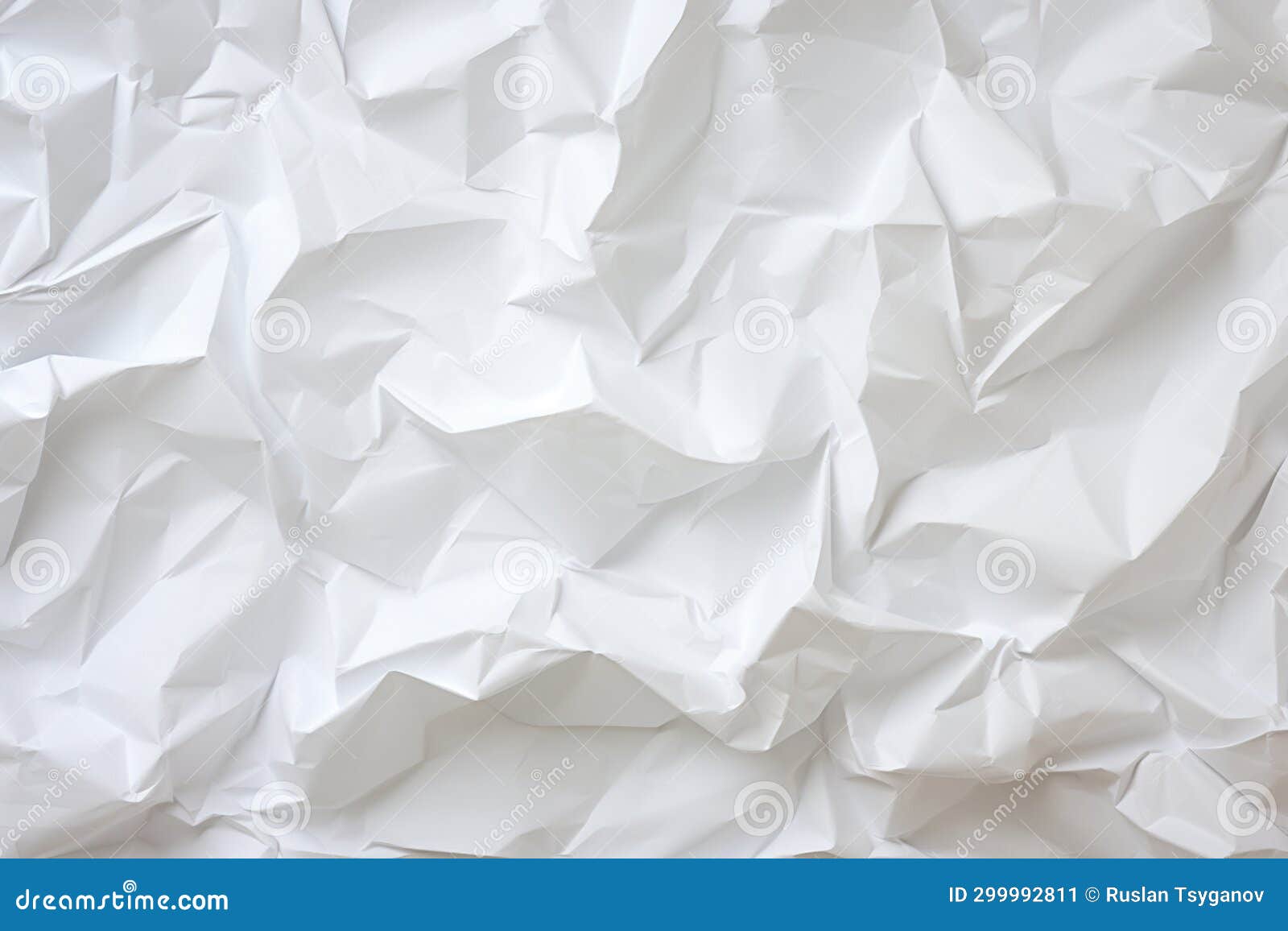 Texture Of Creased Gray Paper. Background Of Worn Crumpled White Paper ...