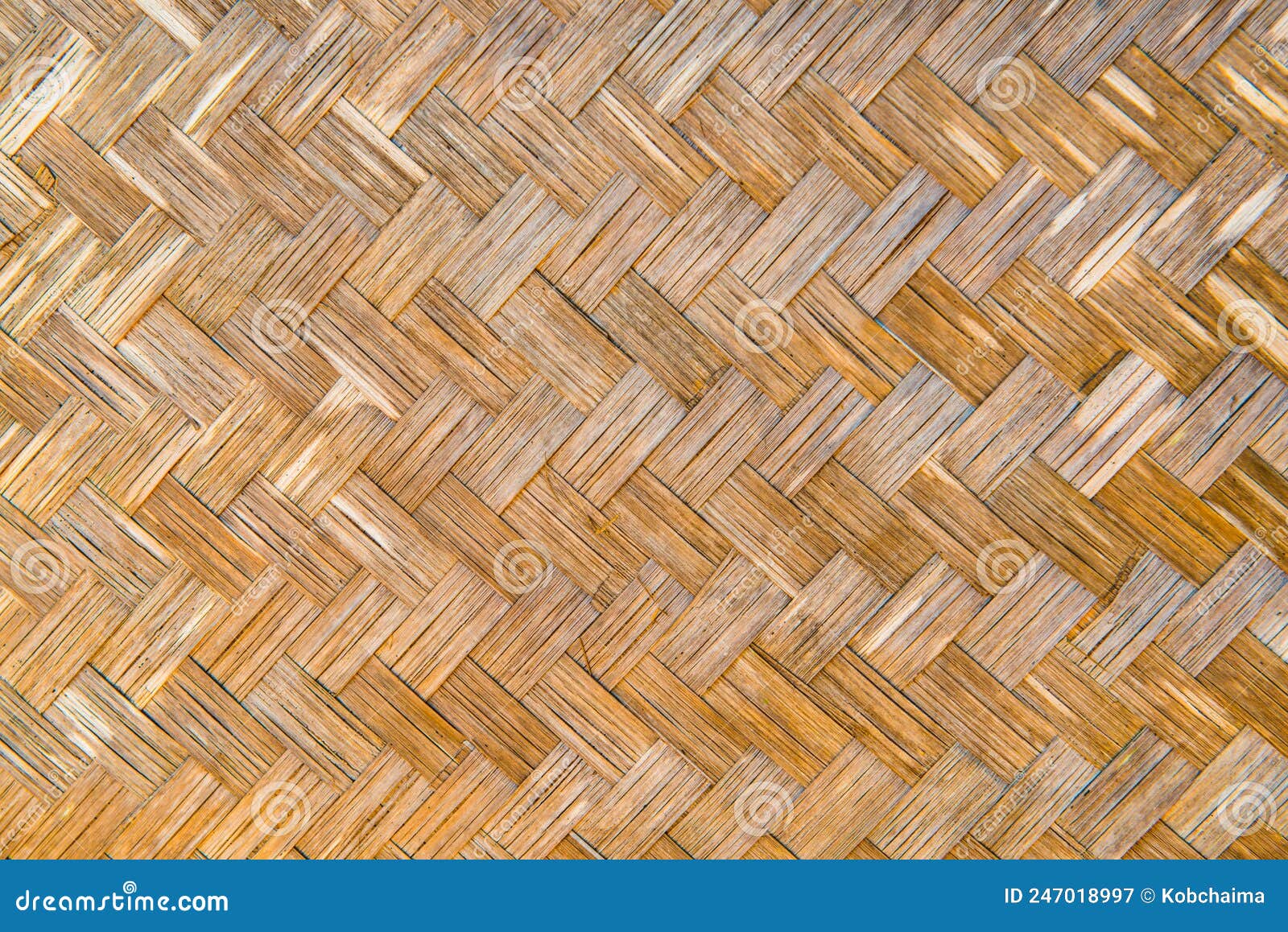 Background of Woven Bamboo Wall Stock Image - Image of material, rustic ...