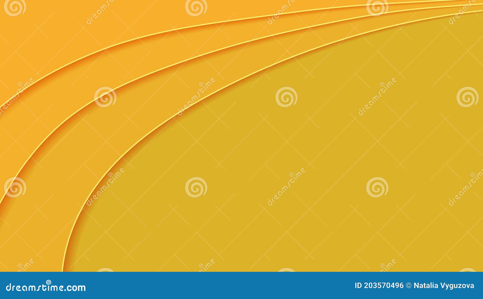 Background Yellow Abstract Layers Stock Vector - Illustration of vector ...