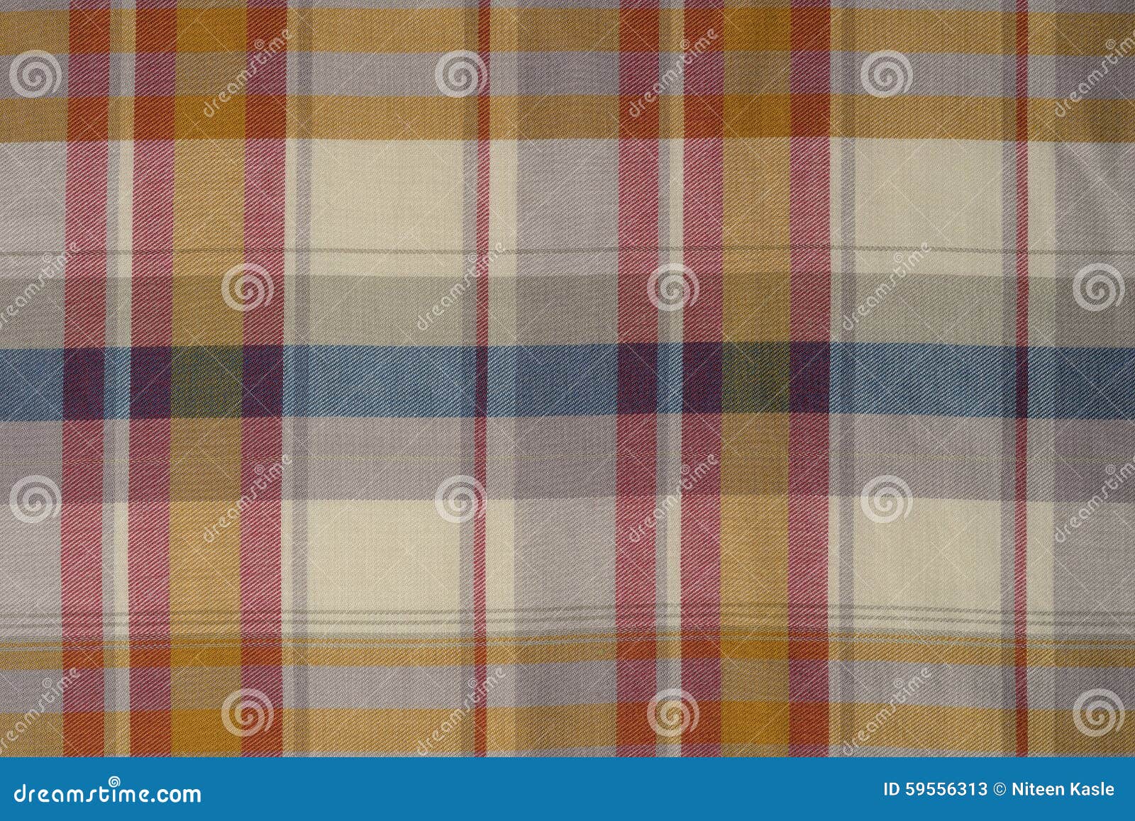 Yellow and Red Plaid stock image. Image of checks, decoration - 59556313