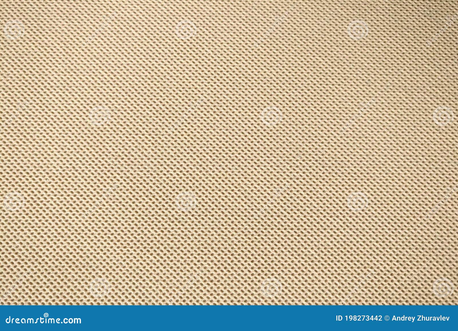 The Background is Yellow Fabric with a Repeated Uniform Pattern of Dots ...