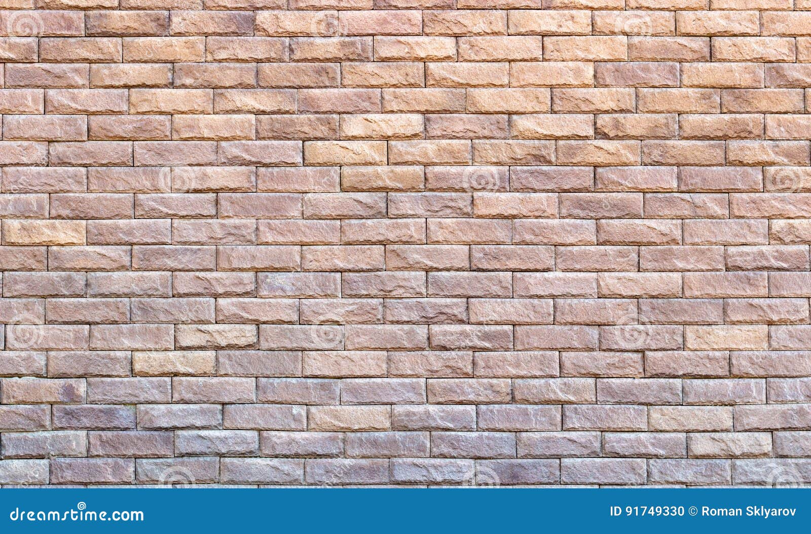 Background of Yellow Facing Bricks. Bricks Relief Close Up Stock Photo ...
