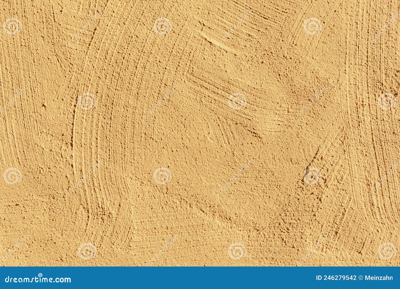 Background of Yellow Painted Plaster Wall in Rough Structure Stock ...