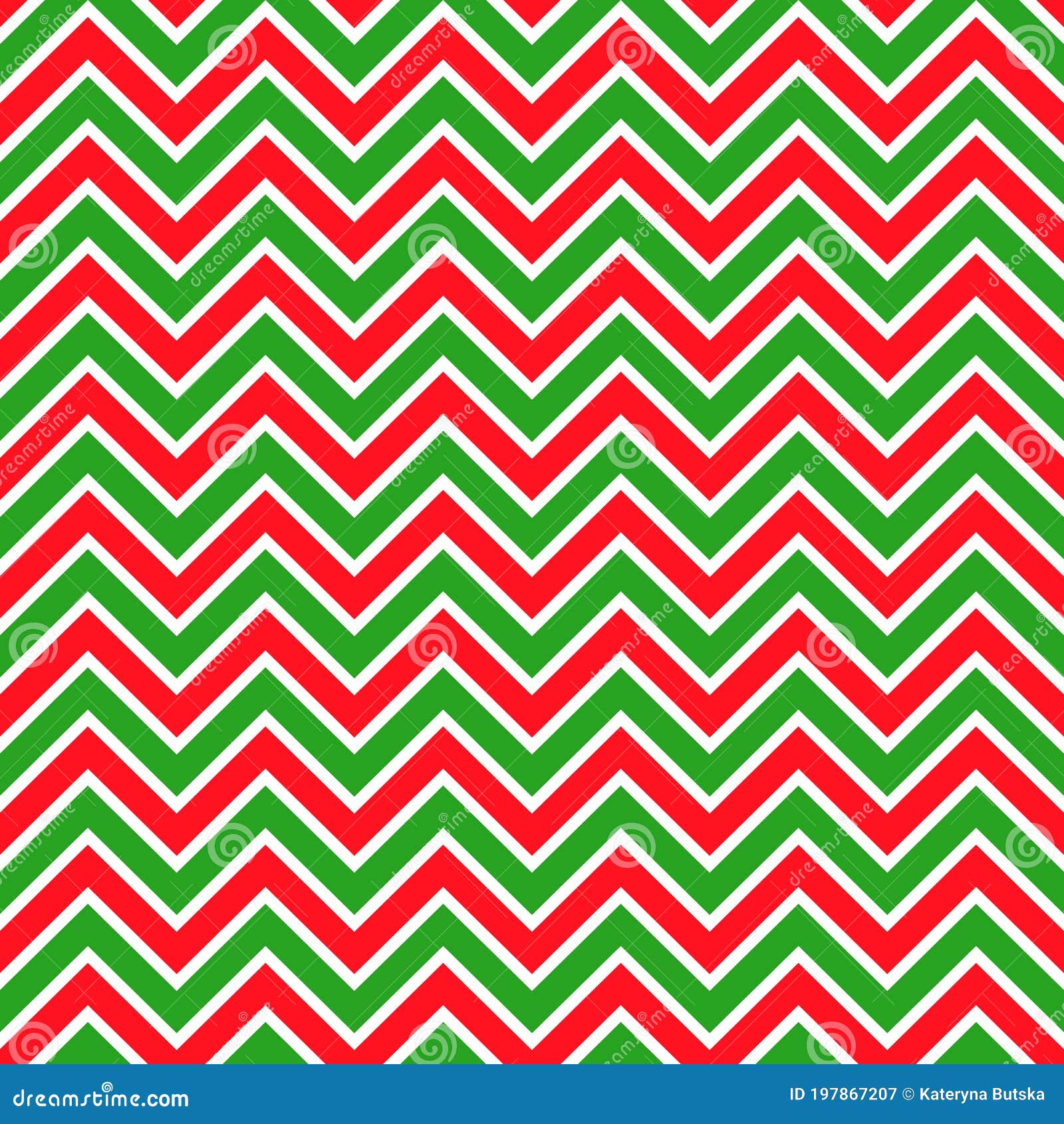 Zigzag Pattern Red CUT PIECE) Black & Red Zig Zag Pattern Hand Block