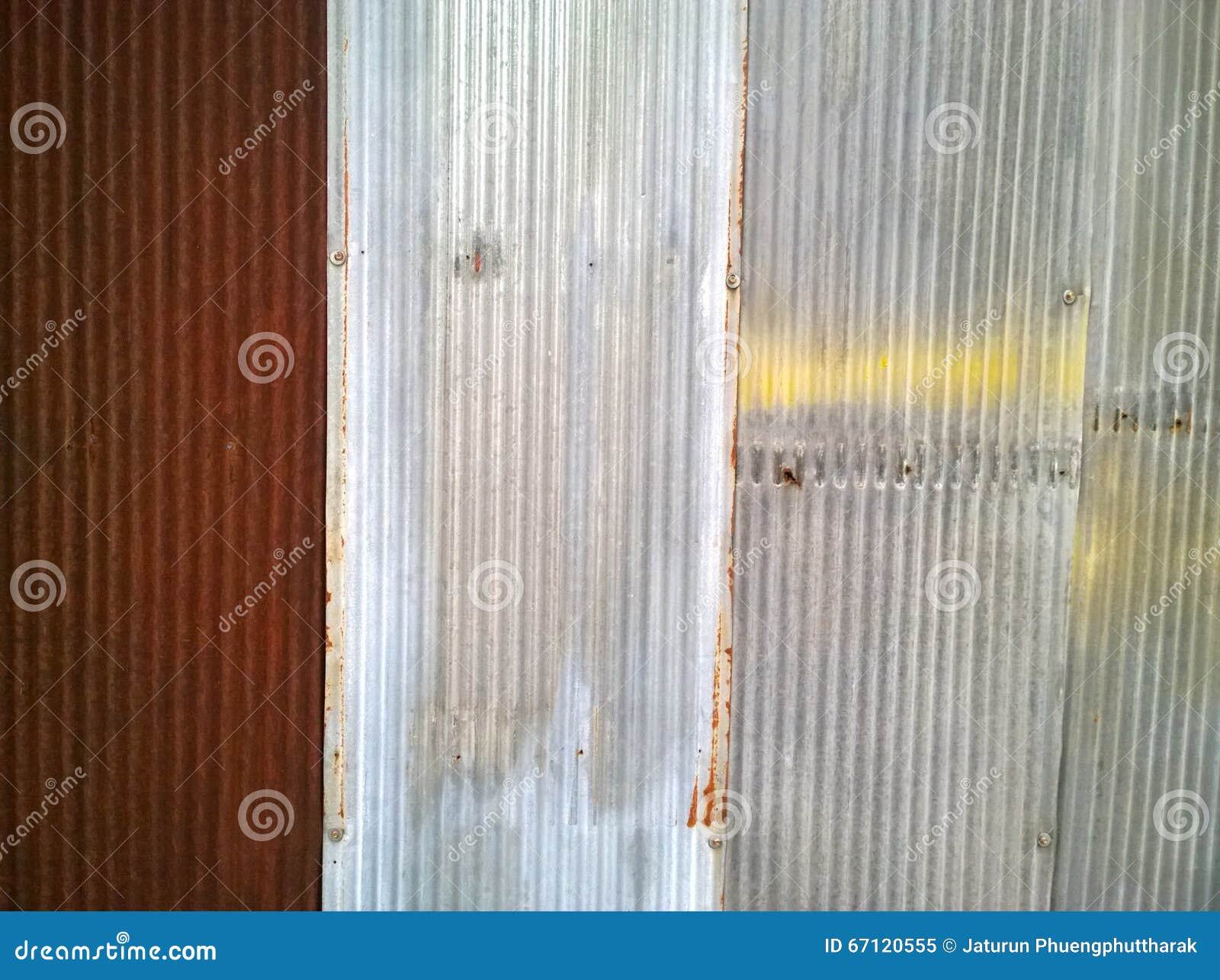 Background of Zinc Wall Paper Stock Image - Image of broken, pattern ...