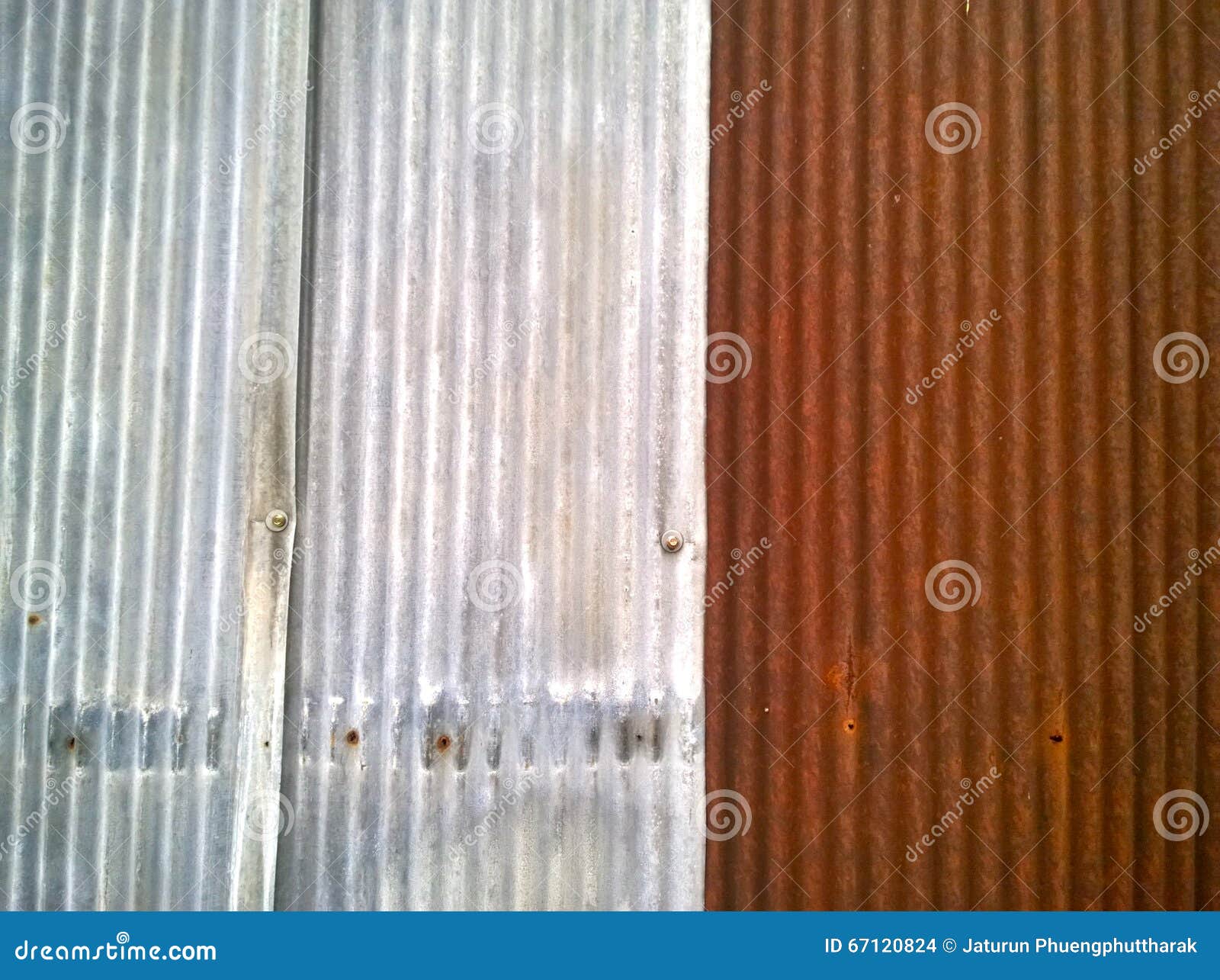 Background of Zinc Wall Paper Stock Photo - Image of obsolete, revival ...