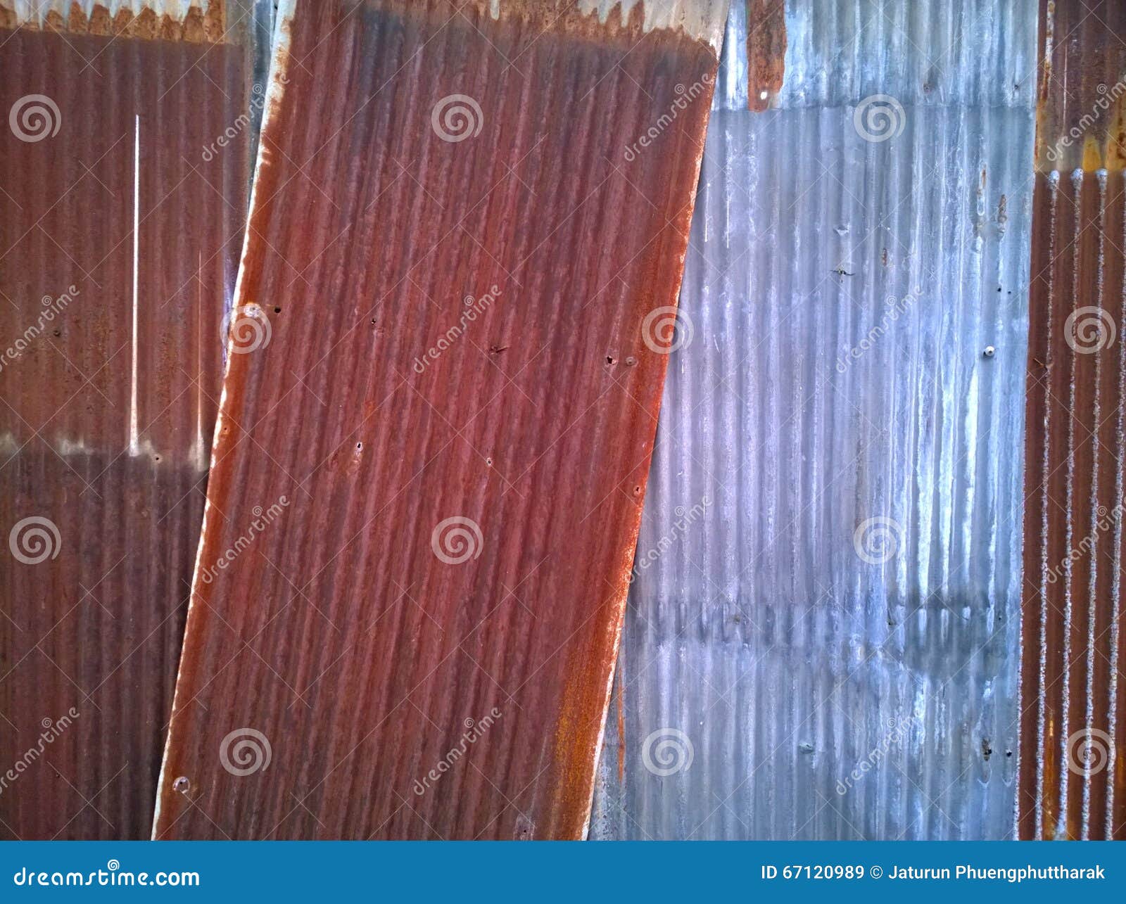 Background of Zinc Wall Paper Stock Image - Image of aging, paint: 67120989