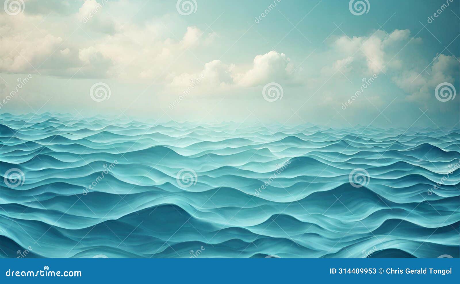 Abstract Sea Theme Background with Realistic Photography and High Ai ...
