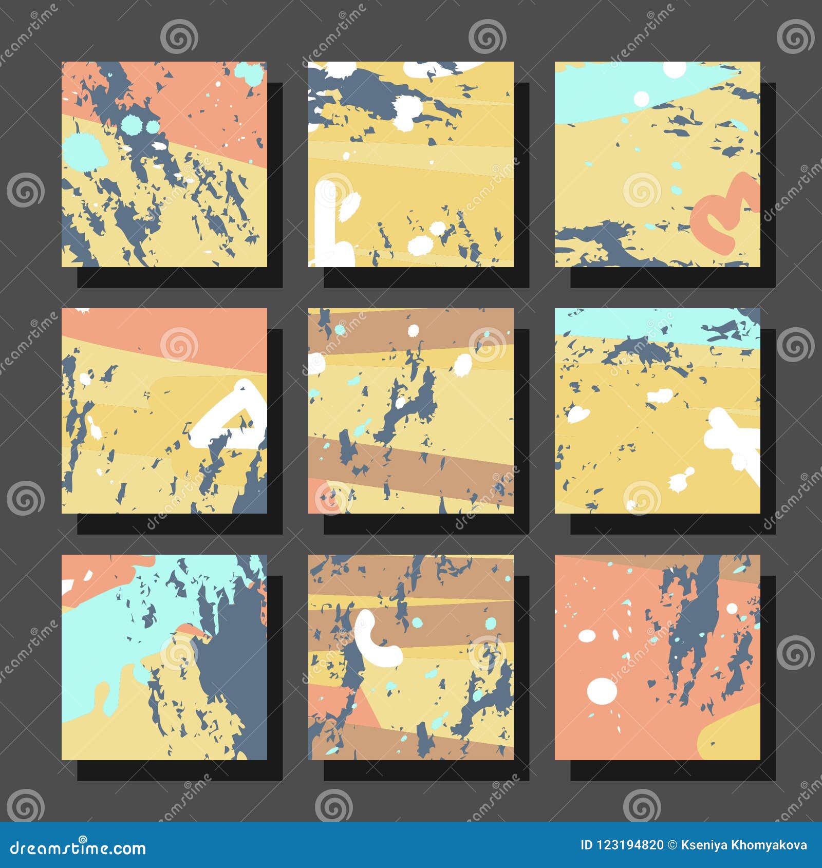 Backgrounds with Abstract Dynamic Pattern Stock Vector - Illustration ...