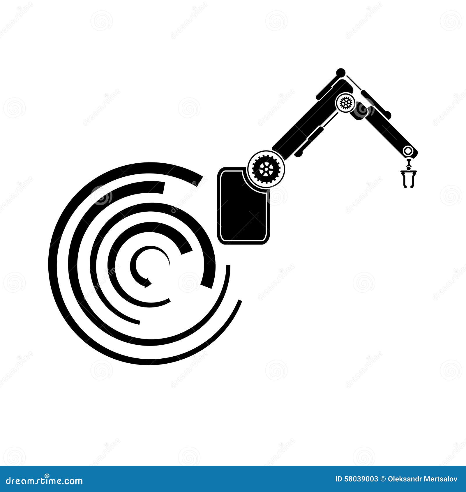 Robotics Robot Conveyor Outline Icon. Signs And Symbols Can Be Used For ...