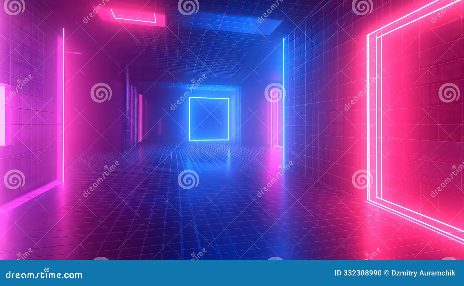 Backgrounds: 3D Abstract Technology Glowing Neon Fast Speed Light ...