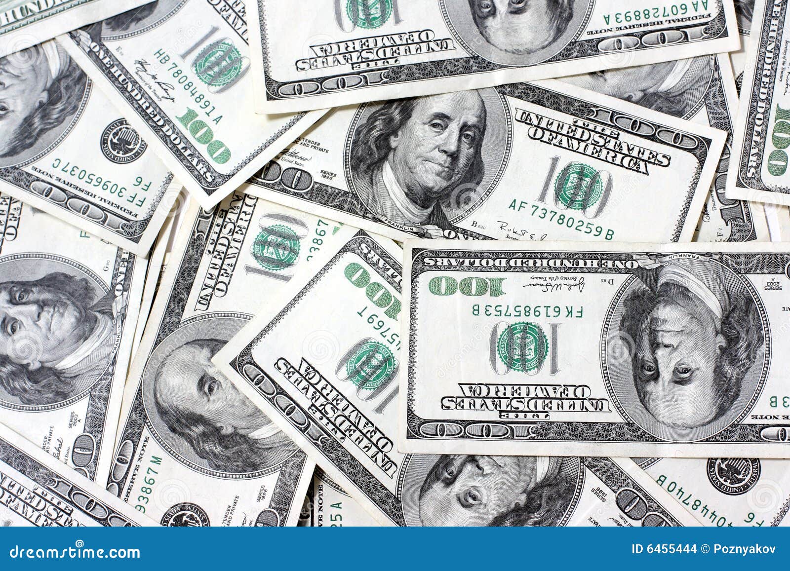 Backgrounds dollars. stock photo. Image of fortune, green - 6455444