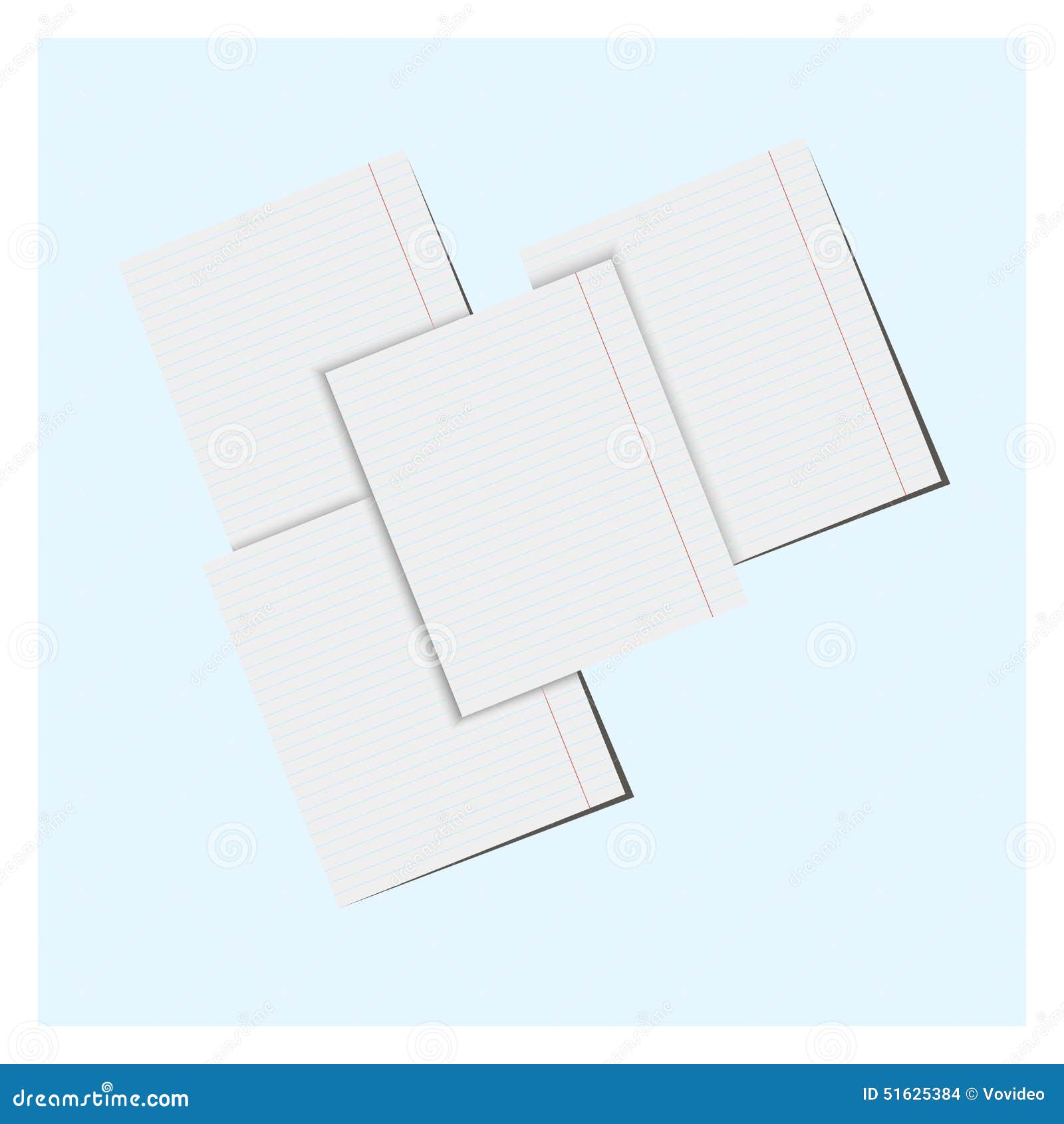 Backgrounds with Paper Sheets Stock Vector - Illustration of copy, book ...