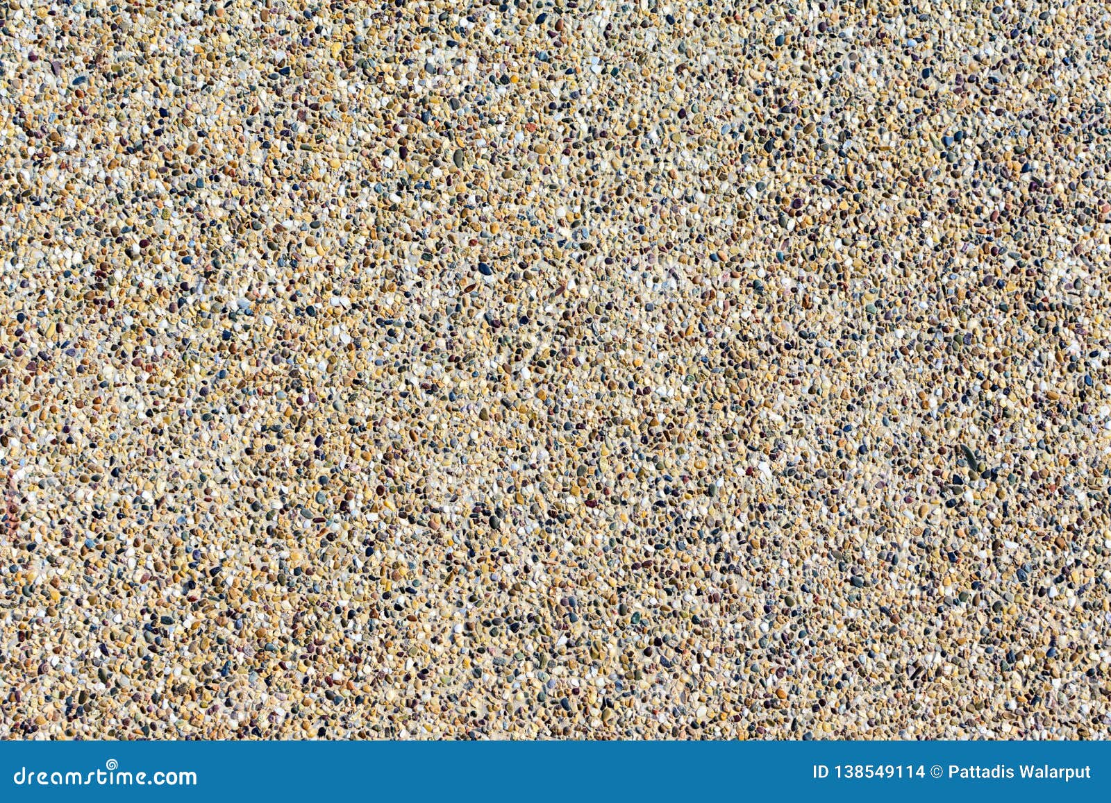 Backgrounds of Sand Stone Wall. Small Pebbles Mixed with Sand Texted ...