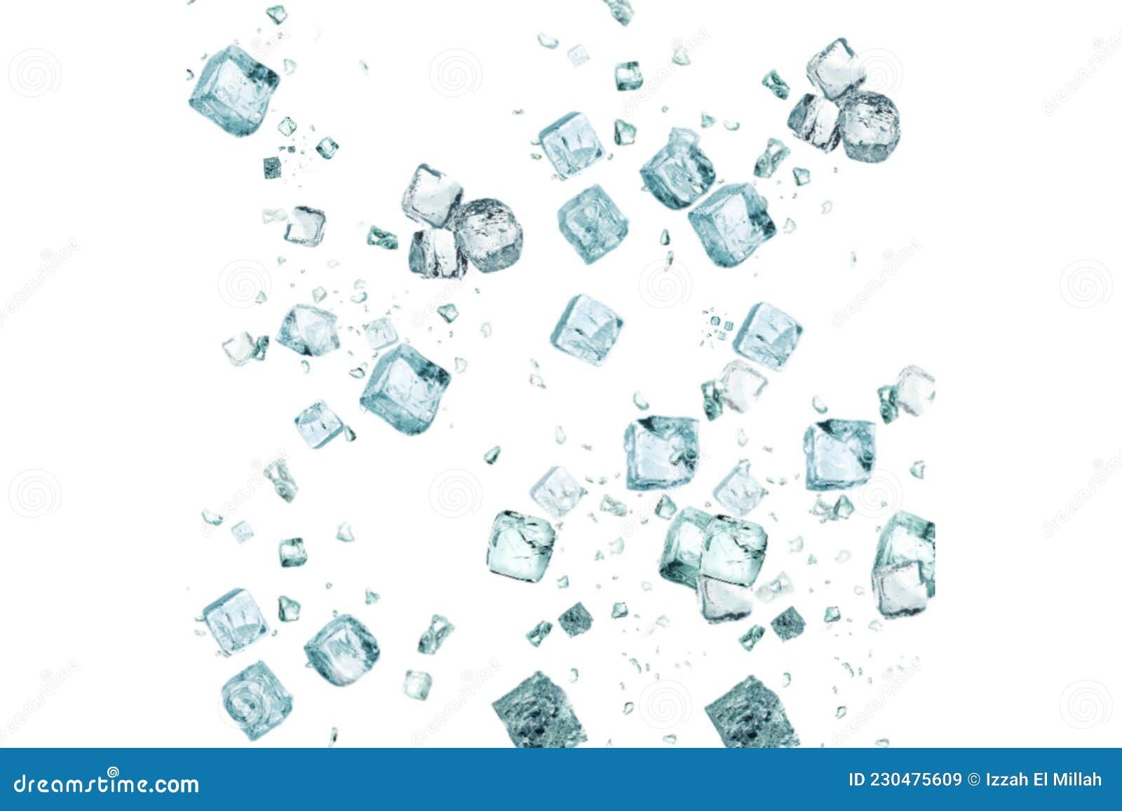 Backgrounds, Templates, Wallpapers, Banners, Scattered Ice Cubes. Cold ...