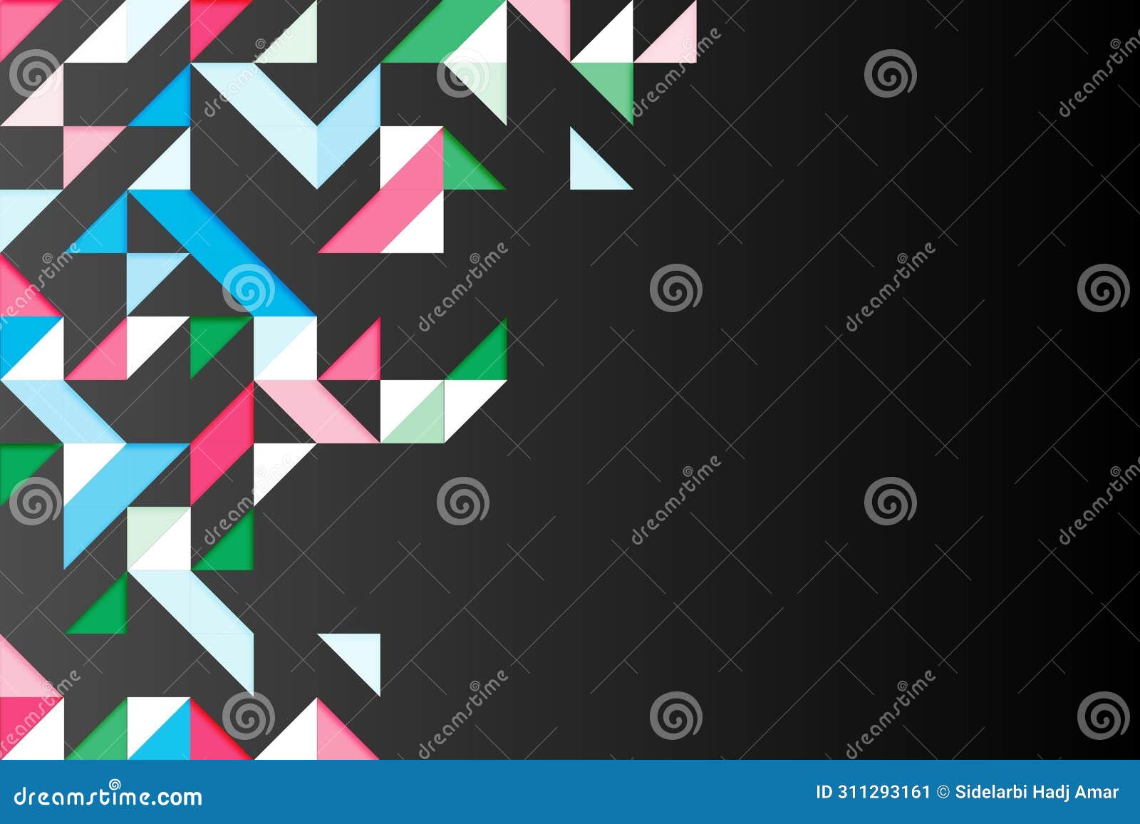Backgrounds with Triangle Abstract Colorful Geometric Pattern Stock ...