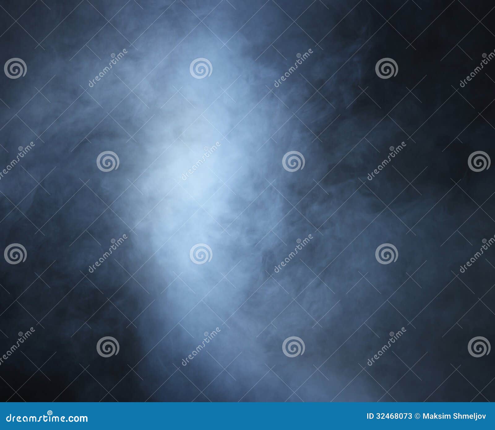 Backgroung Image of a Deep Blue Smoke and Light Stock Image - Image of ...
