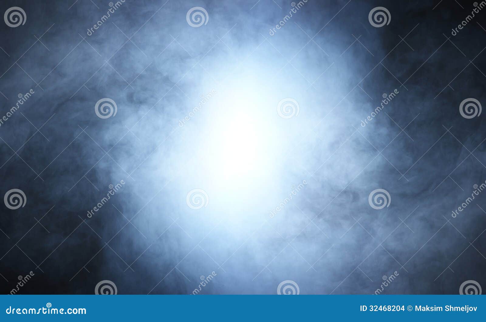 Backgroung Image of a Deep Blue Smoke and Light Stock Photo - Image of ...