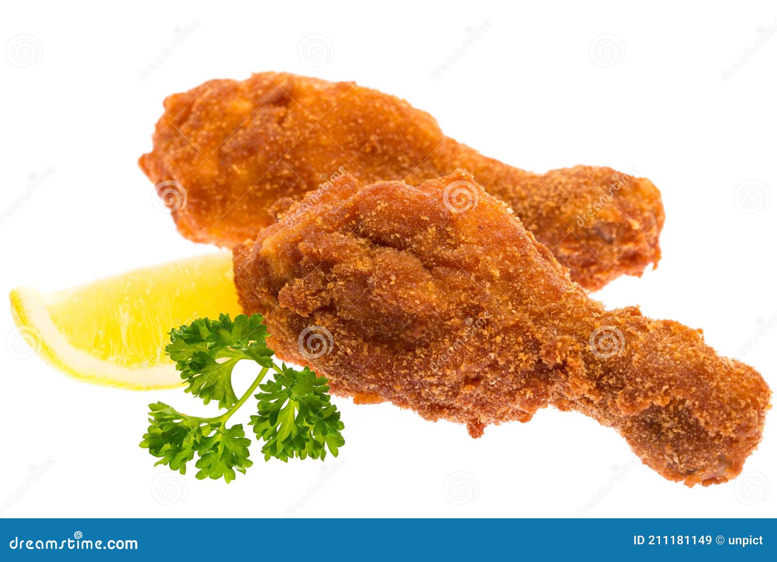 Backhendl - 2 Chicken Knuckles Isolated on White Background Stock Image ...