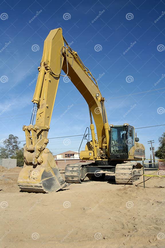 Backhoe 4 stock image. Image of machinery, equipment, backhoe - 405429