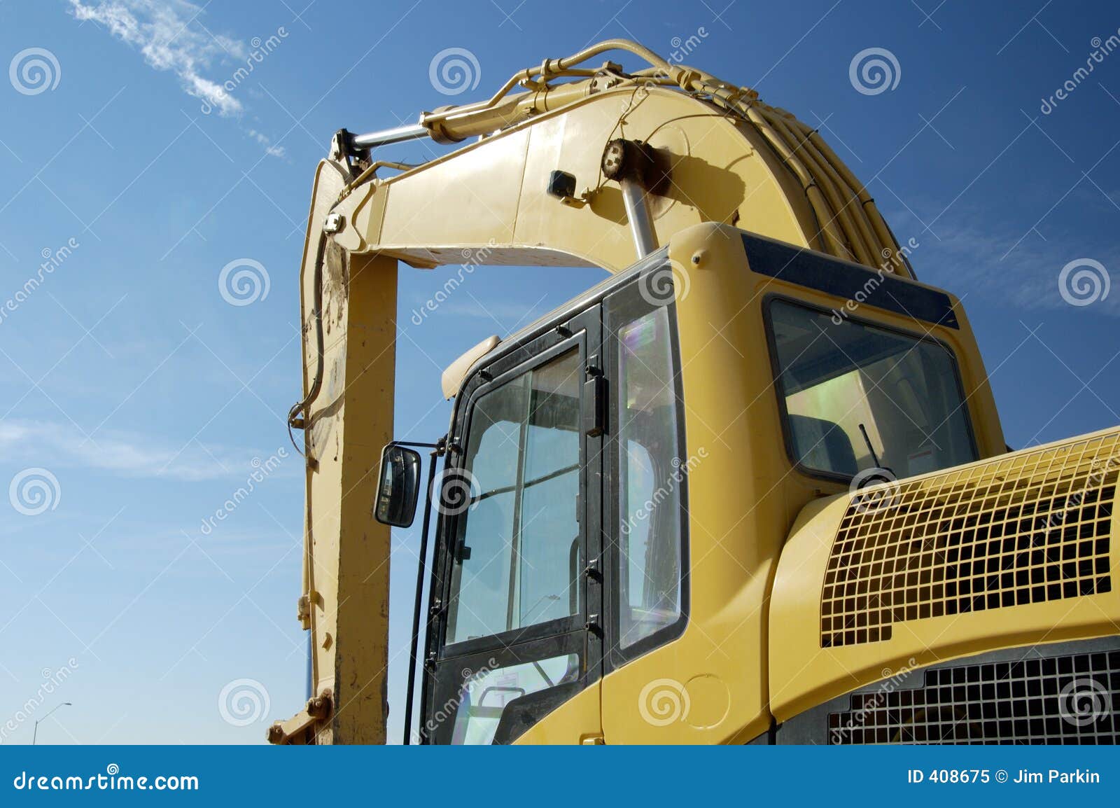 Backhoe 9 stock image. Image of pivots, employment, building - 408675