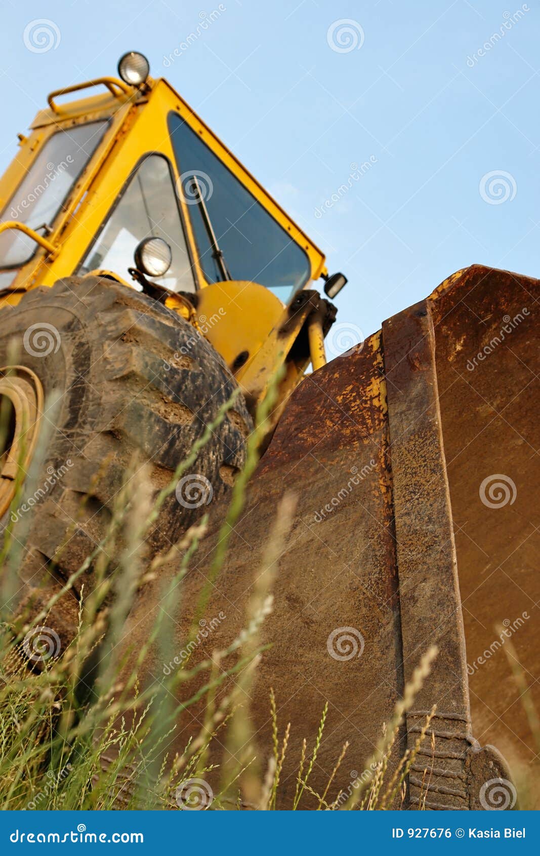 Backhoe stock photo. Image of power, frontend, backhoe - 927676