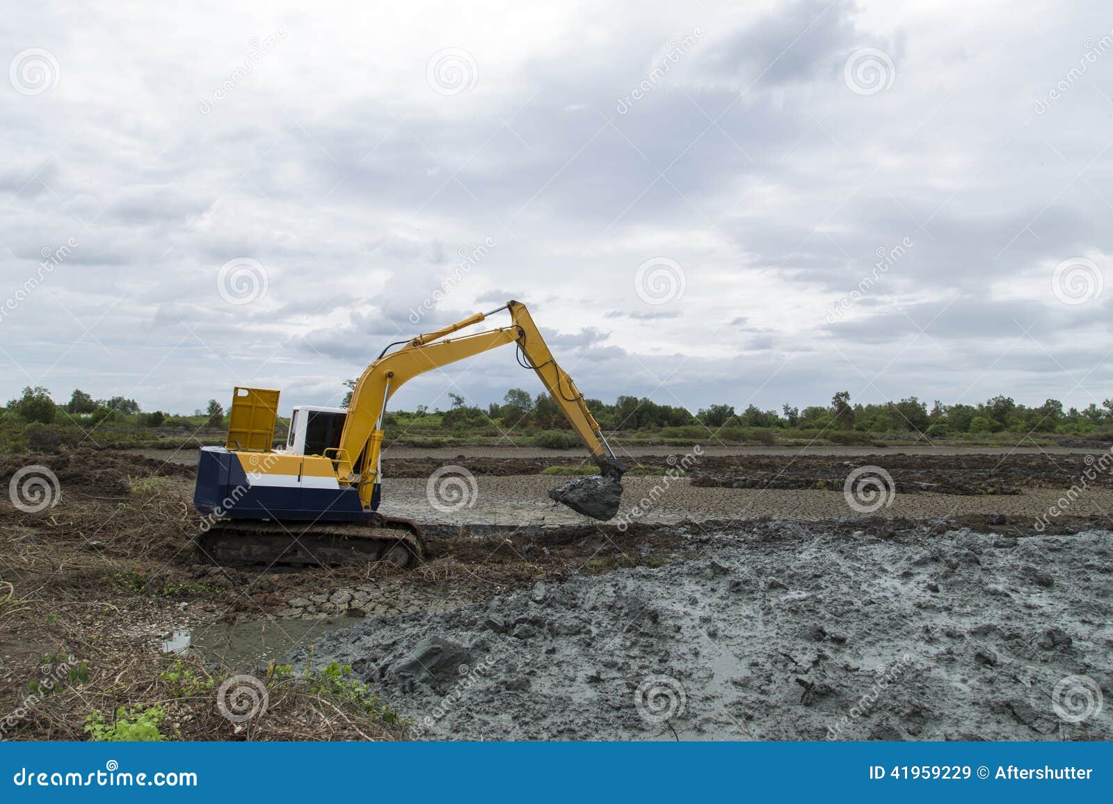 Backhoe Loader stock image. Image of equipment, machinery - 41959229